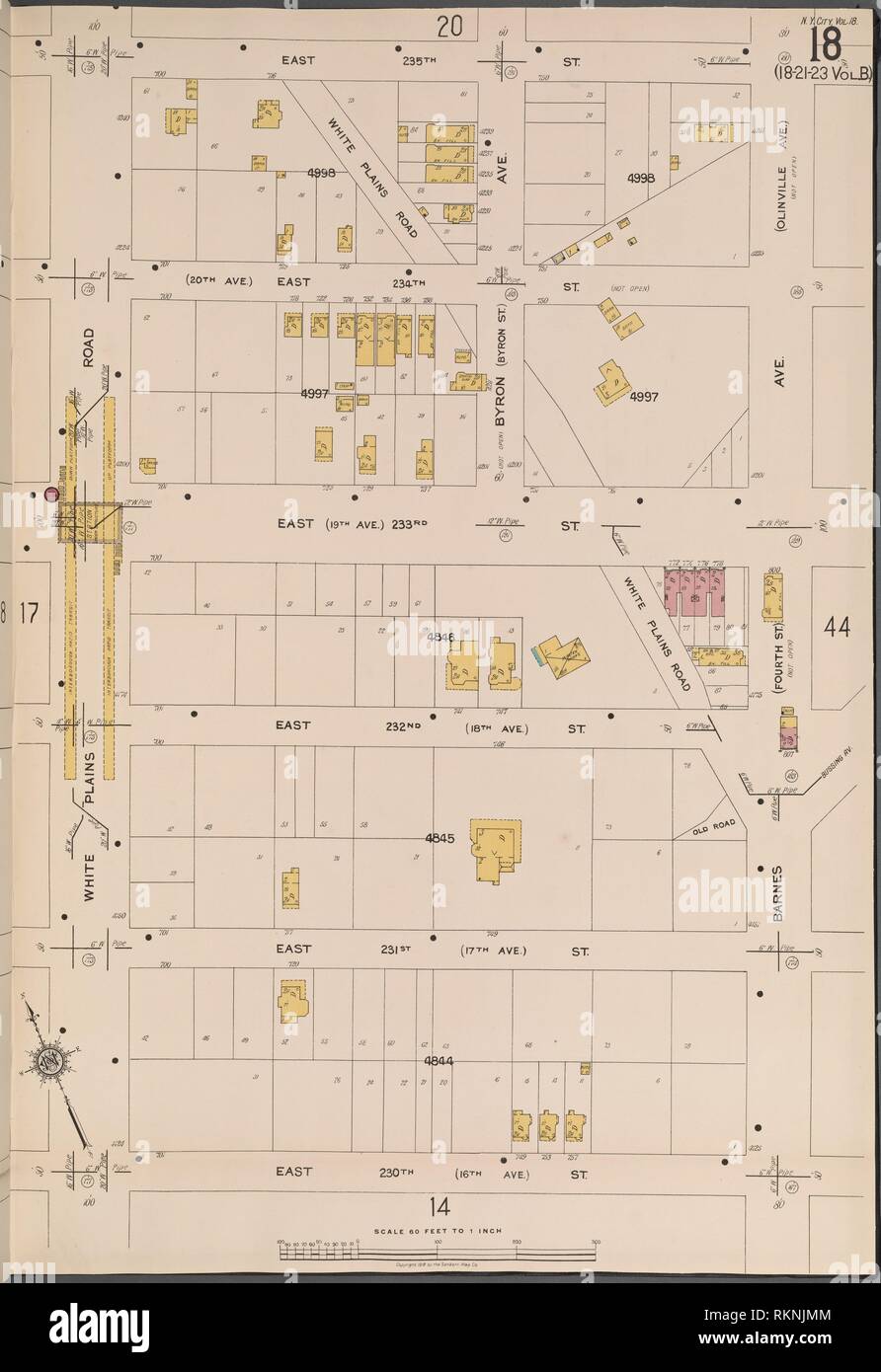 Map of barnes hi-res stock photography and images - Alamy