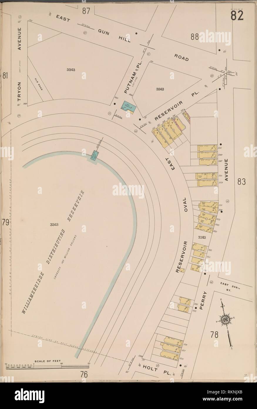 Tryon map hi-res stock photography and images - Alamy