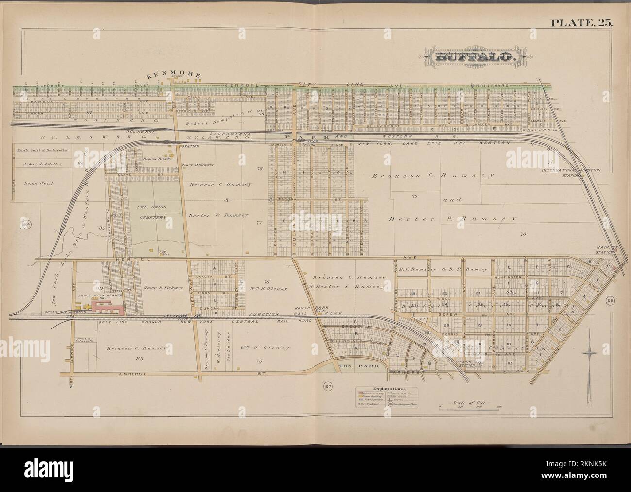 Map of grove city hi-res stock photography and images - Alamy