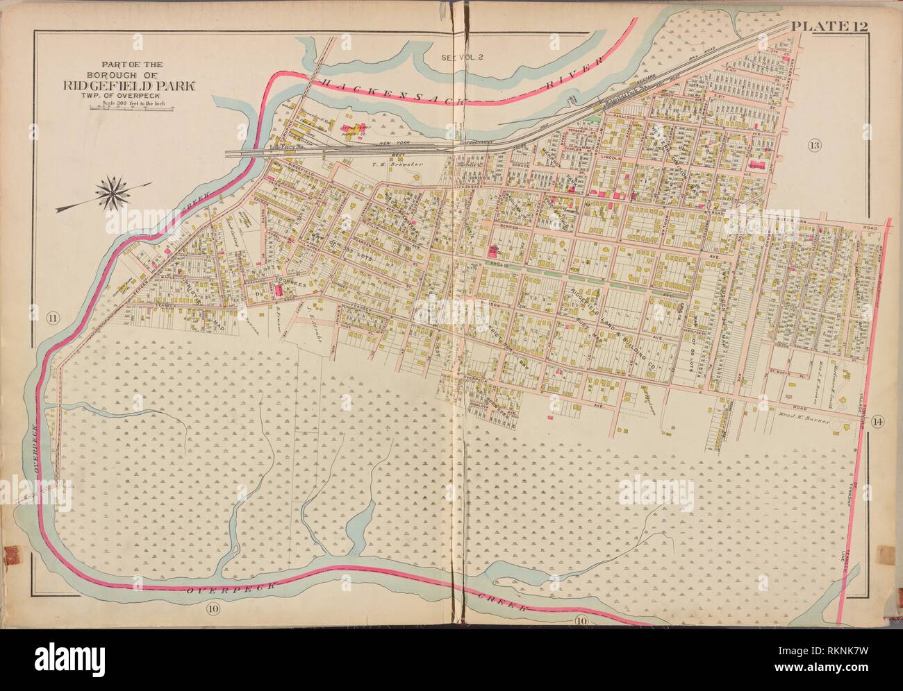 Hackensack new jersey map hi-res stock photography and images - Alamy