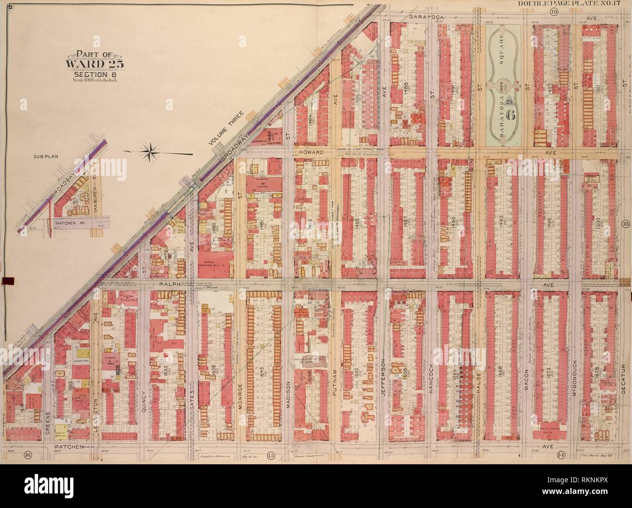 Map of decatur hi-res stock photography and images - Alamy