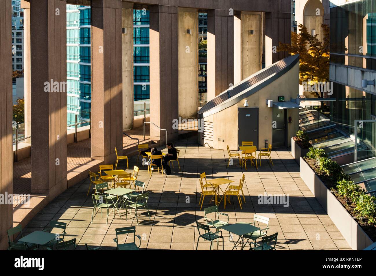 Vancouver Library Roof High Resolution Stock Photography and Images - Alamy