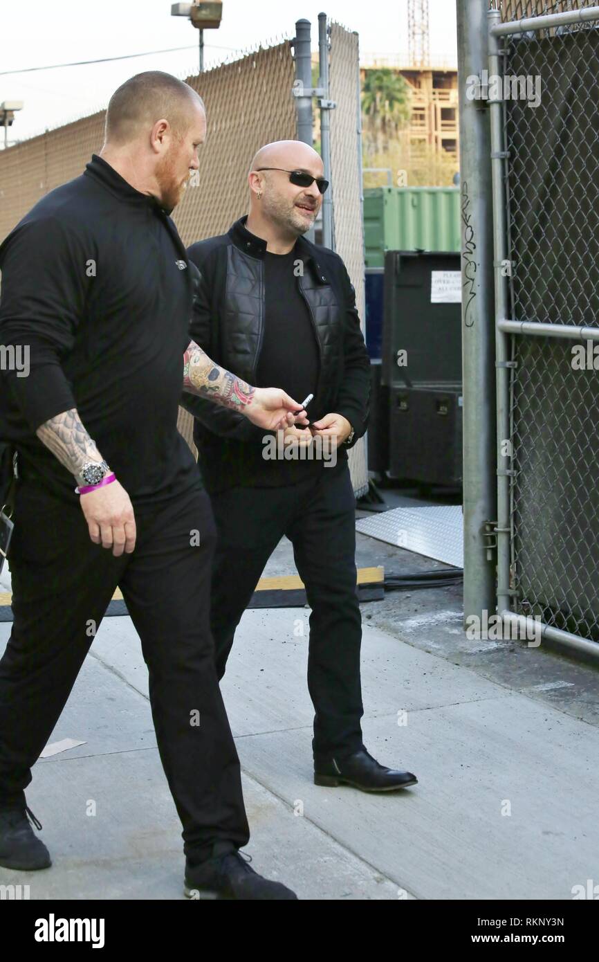 Disturbed lead singer David Draiman signs autographs outside ABC's ...