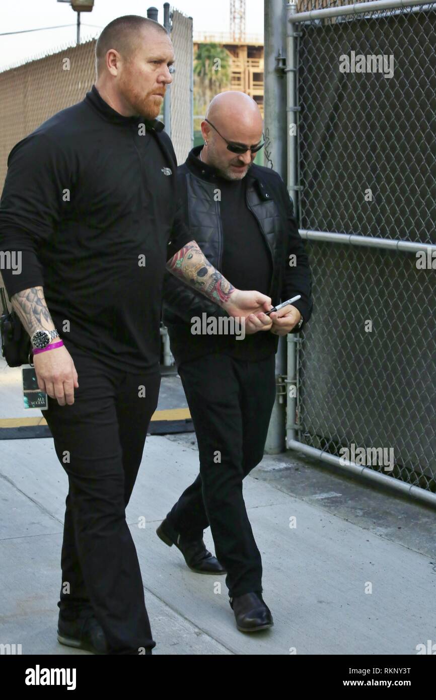 Disturbed lead singer David Draiman signs autographs outside ABC's ...