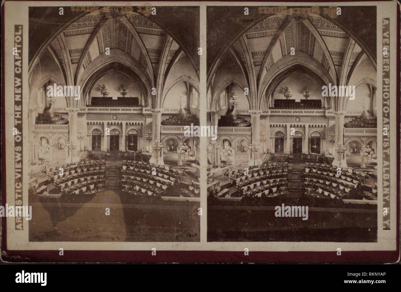 New york state capitol assembly chamber hi-res stock photography and ...