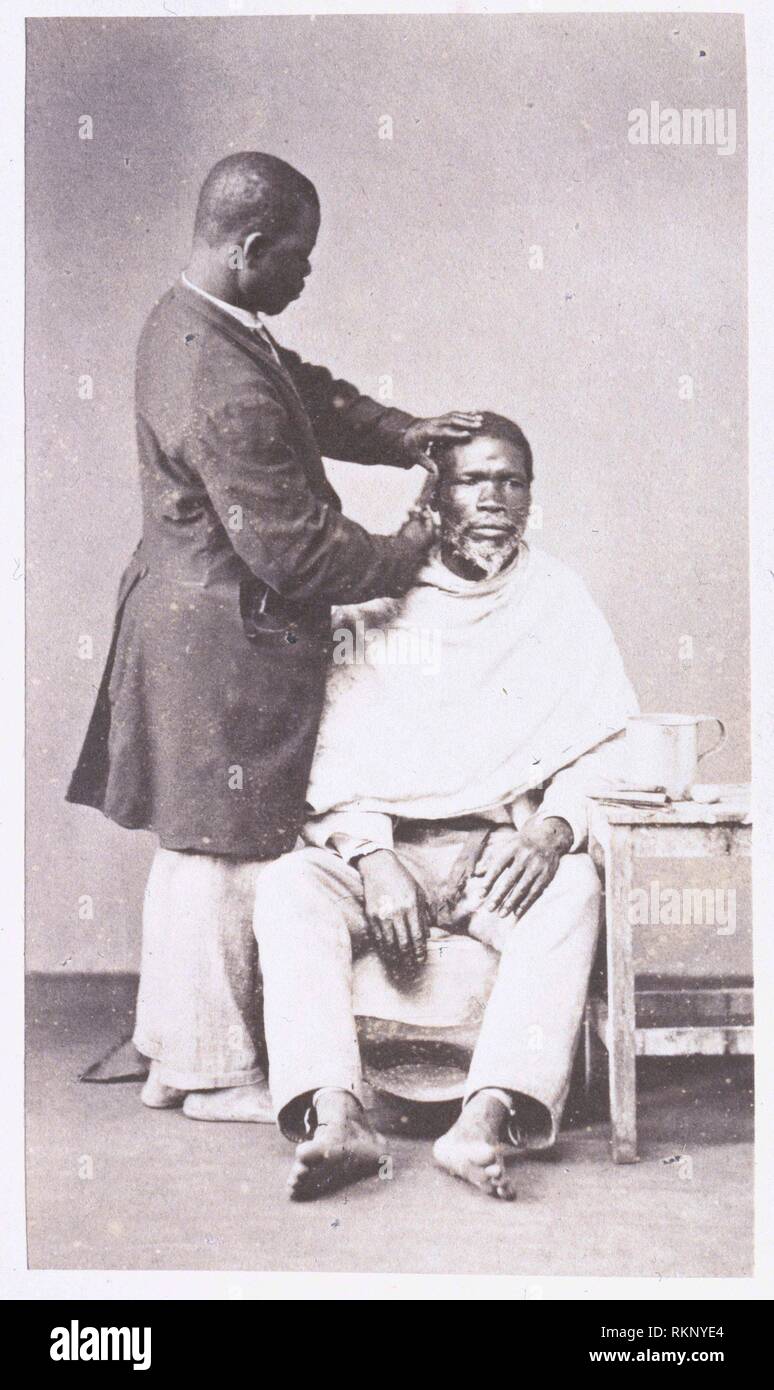 Barbering history hi-res stock photography and images - Alamy