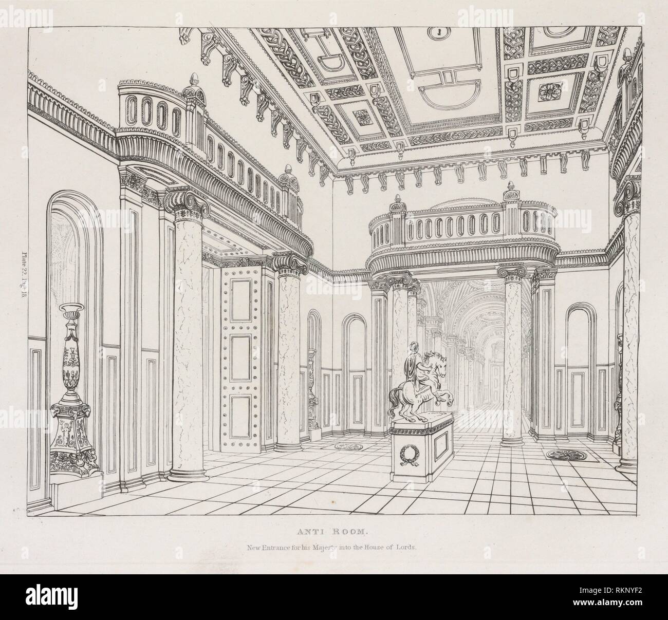 John soane statue hi-res stock photography and images - Alamy