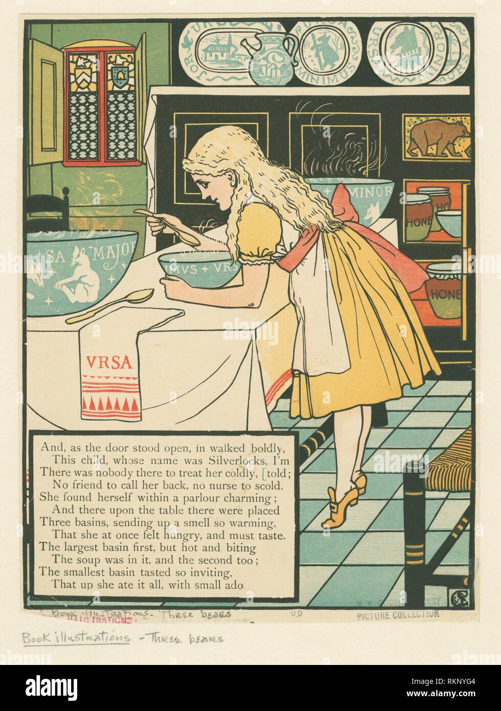 And, as the door stood open, in walked boldly, this child, whose name ...