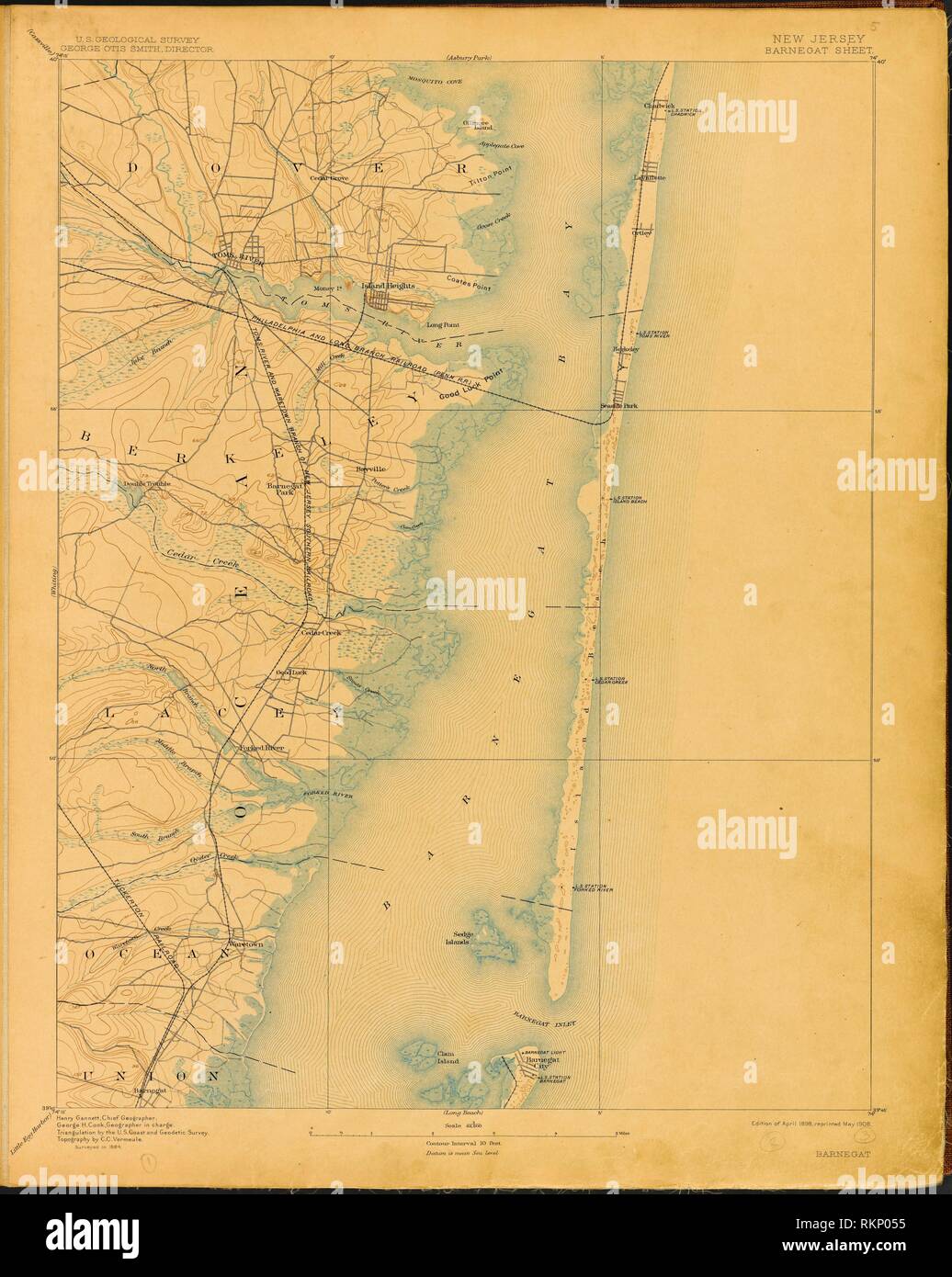 Washington new jersey map hi-res stock photography and images - Alamy