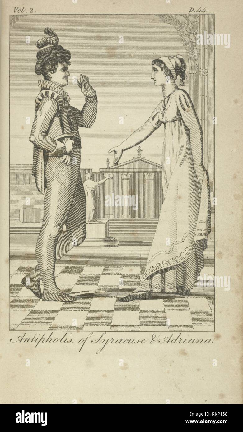 Shakespeare comedy errors adriana hi-res stock photography and images ...