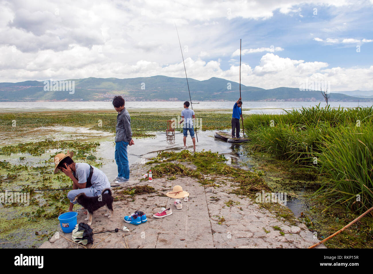 Dali Yunnan Fishing High Resolution Stock Photography and Images - Alamy