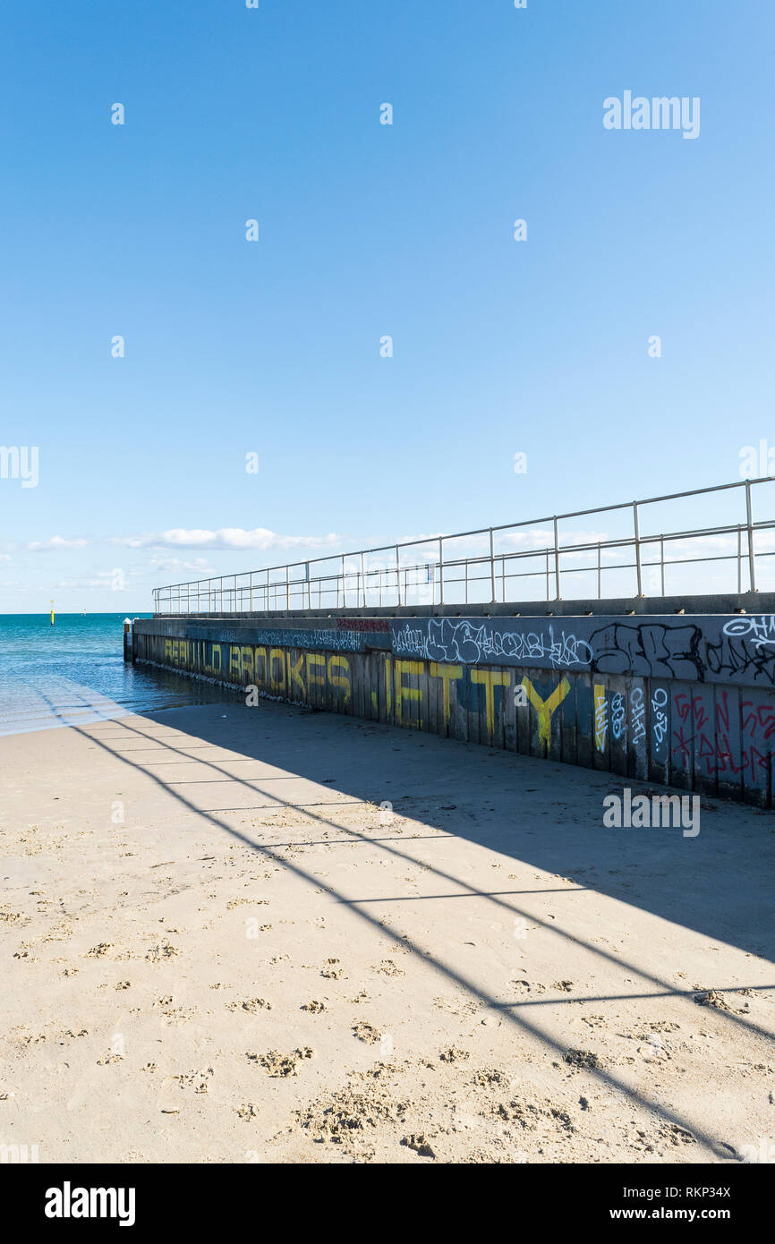 Melbourne jetty hi-res stock photography and images - Alamy