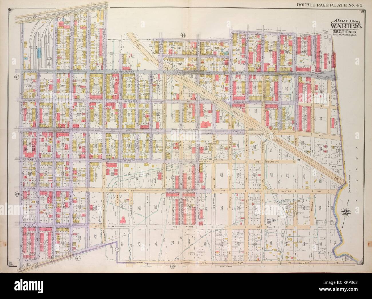 Map of crystal city hi-res stock photography and images - Alamy