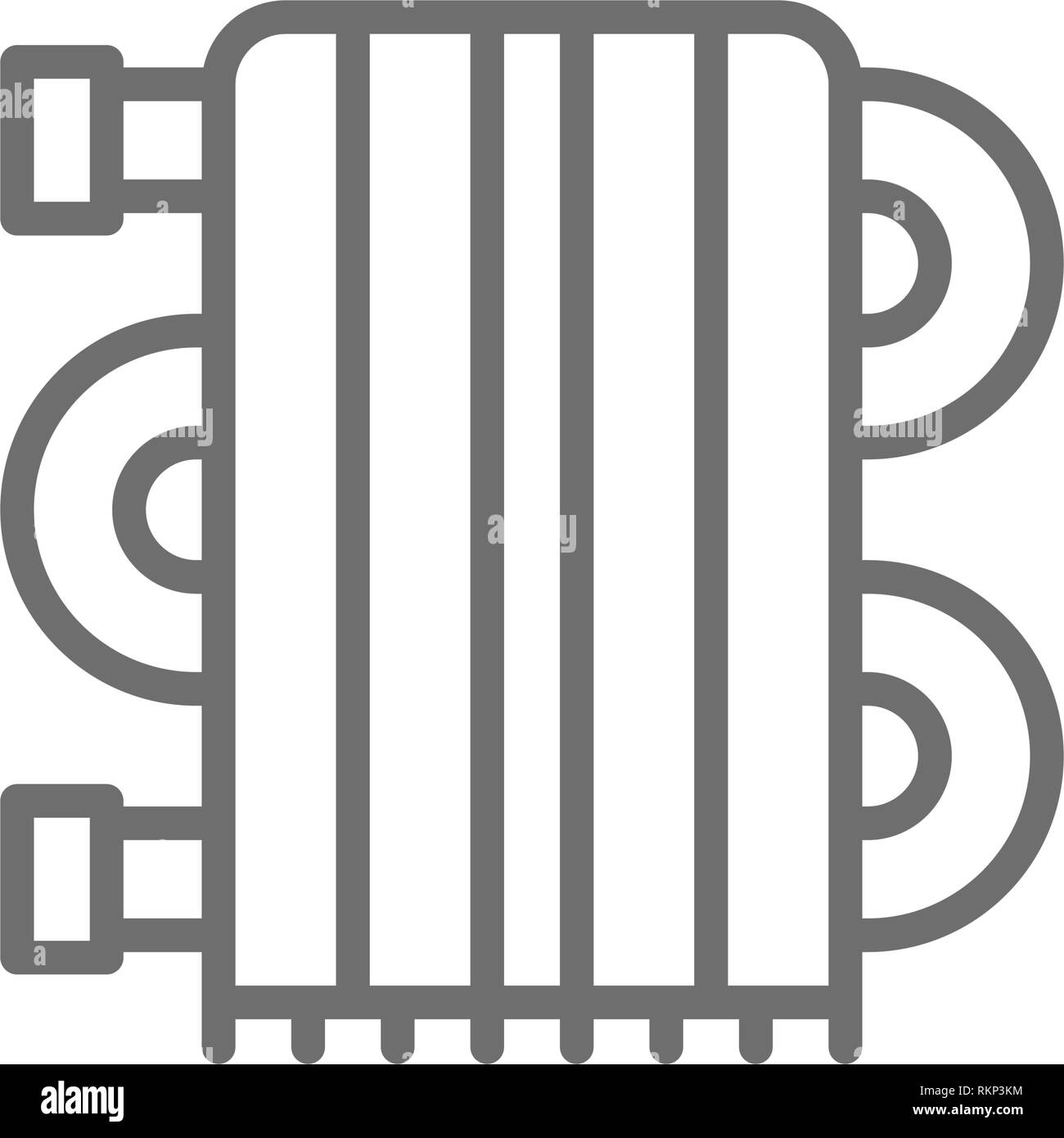 Radiator symbol Black and White Stock Photos & Images - Alamy