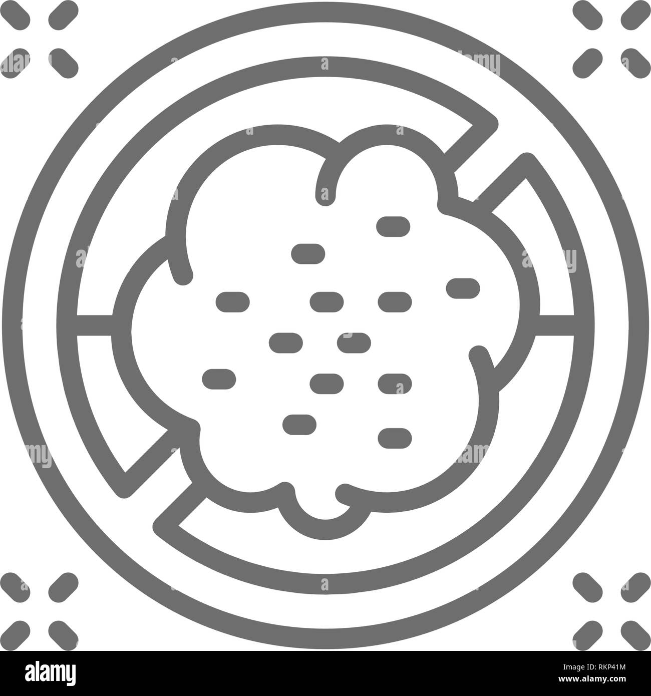 Dust Icon Air Pollution Icon Logo Infographic PM 2.5, Dust PM 2.5