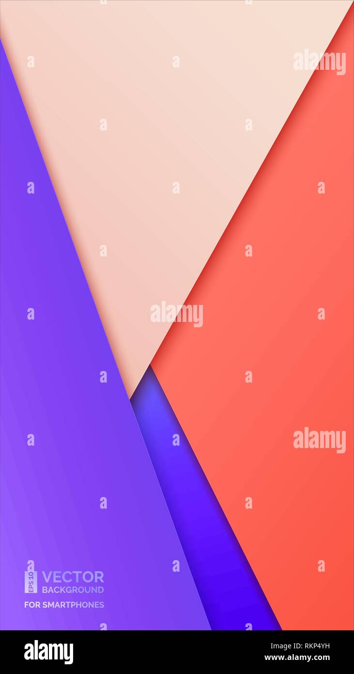 Purple background. Vector. Paper overlaps layers Stock Vector Image ...