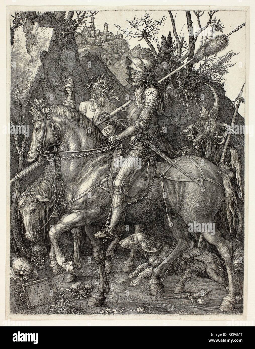 Albrecht dürer knight death devil hi-res stock photography and images ...