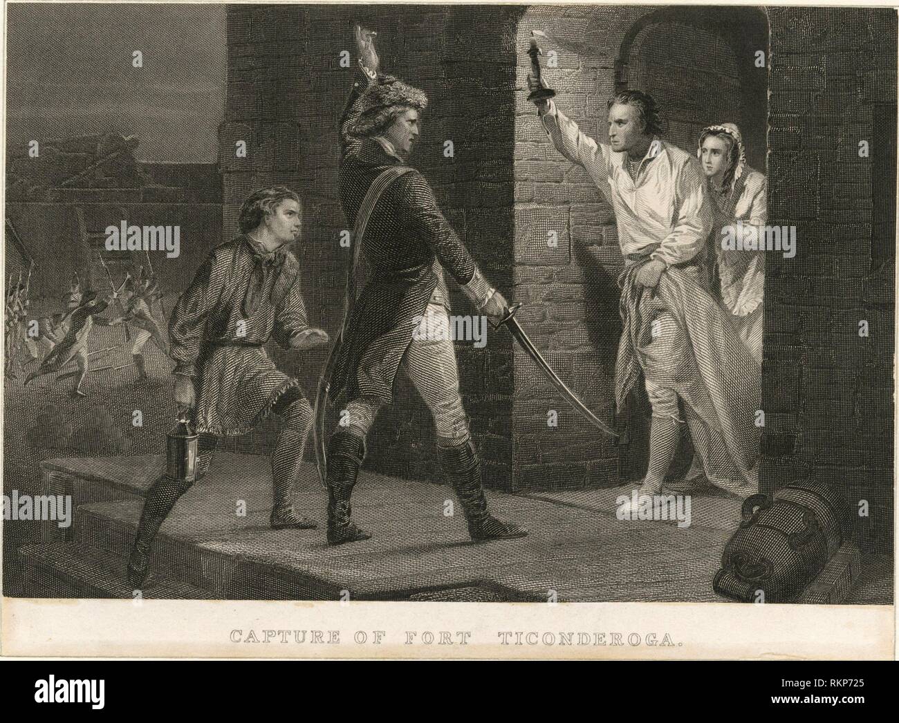 Fort Ticonderoga 1775 High Resolution Stock Photography and Images - Alamy