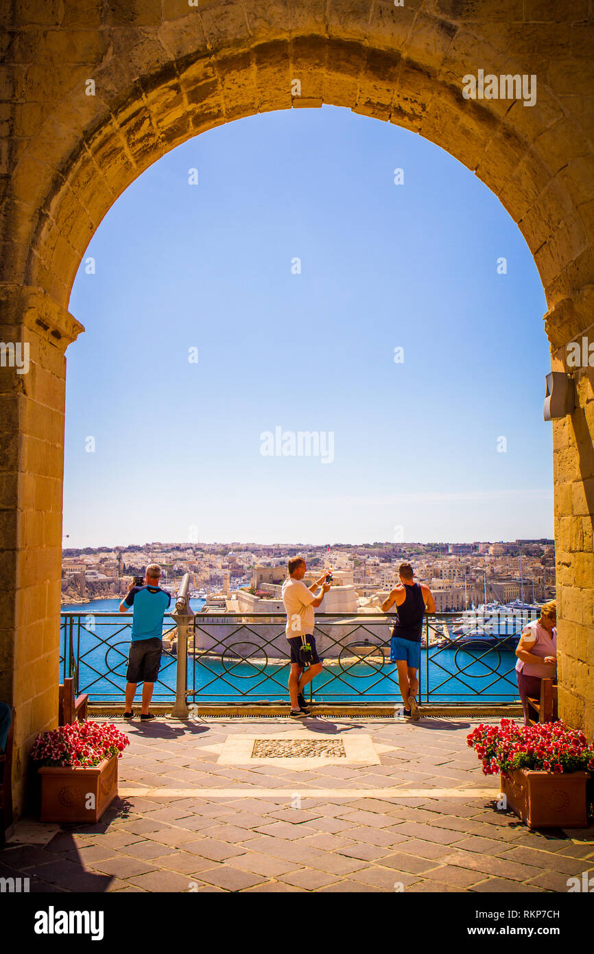 Valletta gardens hi-res stock photography and images - Alamy