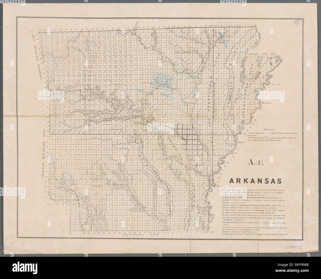 Southern states map usa hi-res stock photography and images - Alamy