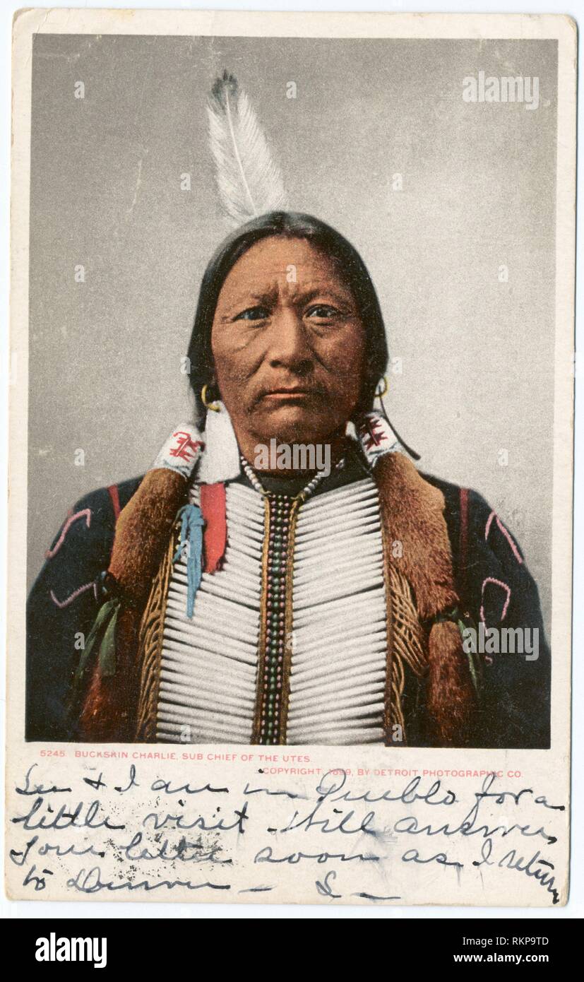 Ute Indian Chief High Resolution Stock Photography and Images - Alamy