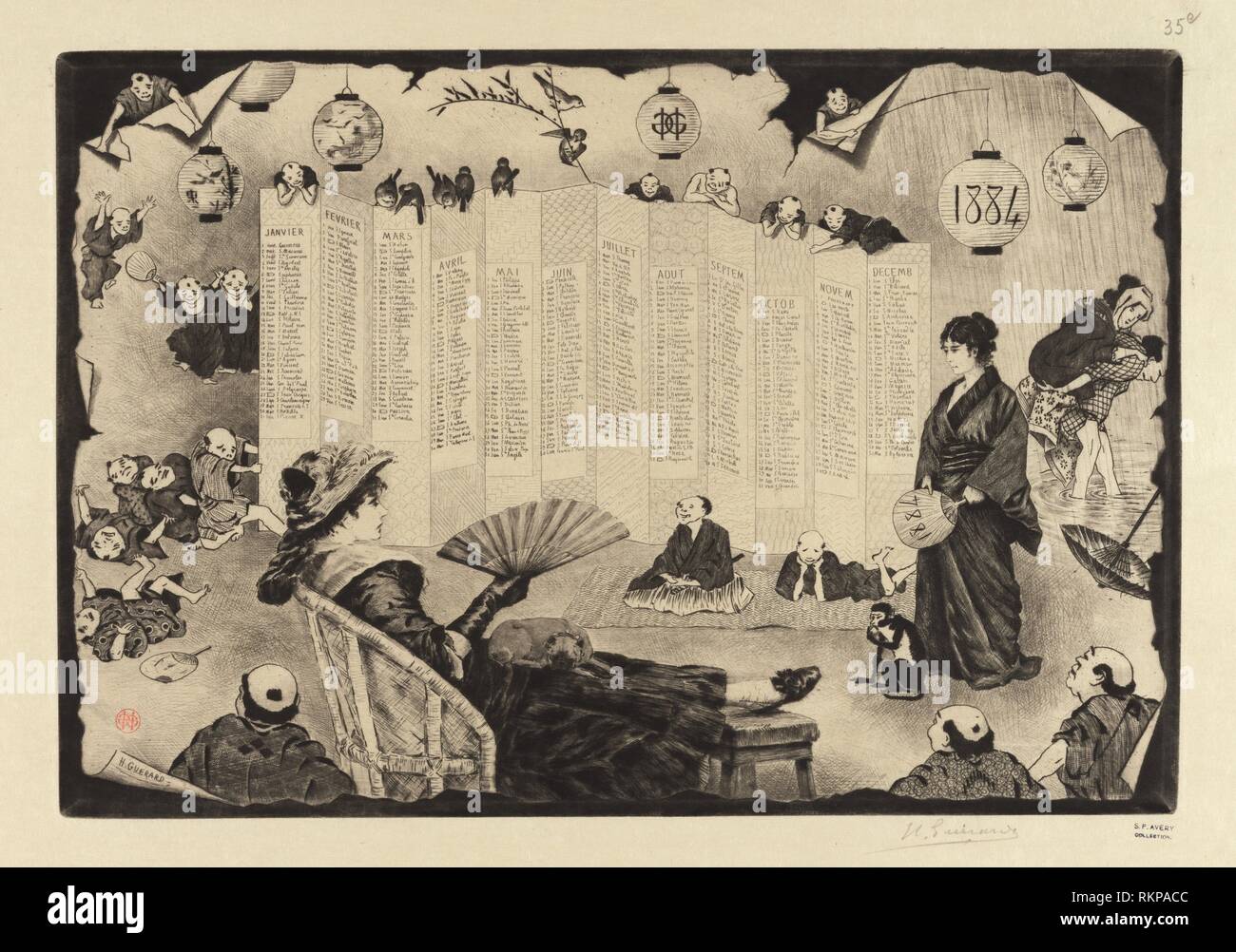 1897 Calendar High Resolution Stock Photography and Images - Alamy