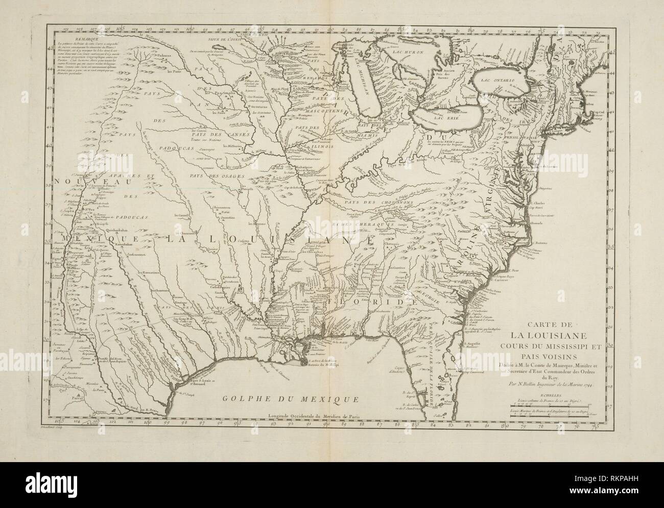 1744 map hi-res stock photography and images - Alamy