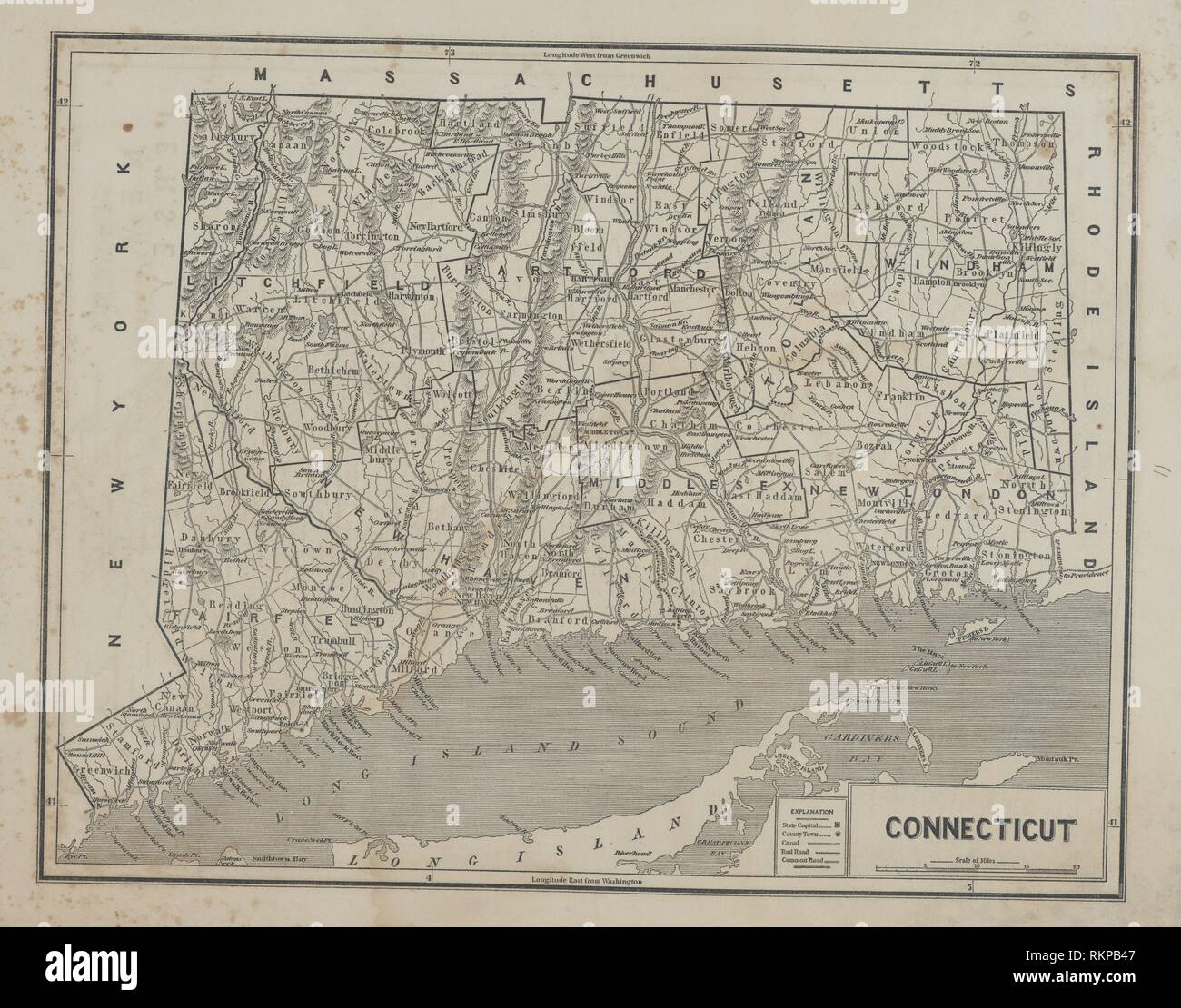 Map of edwards new york hi-res stock photography and images - Alamy