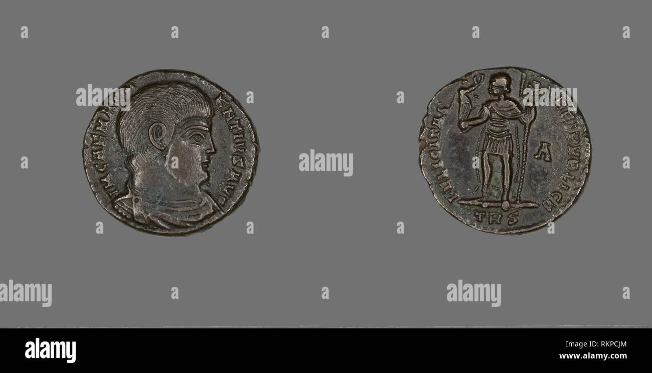 Coin portraying emperor magnentius hi-res stock photography and images ...