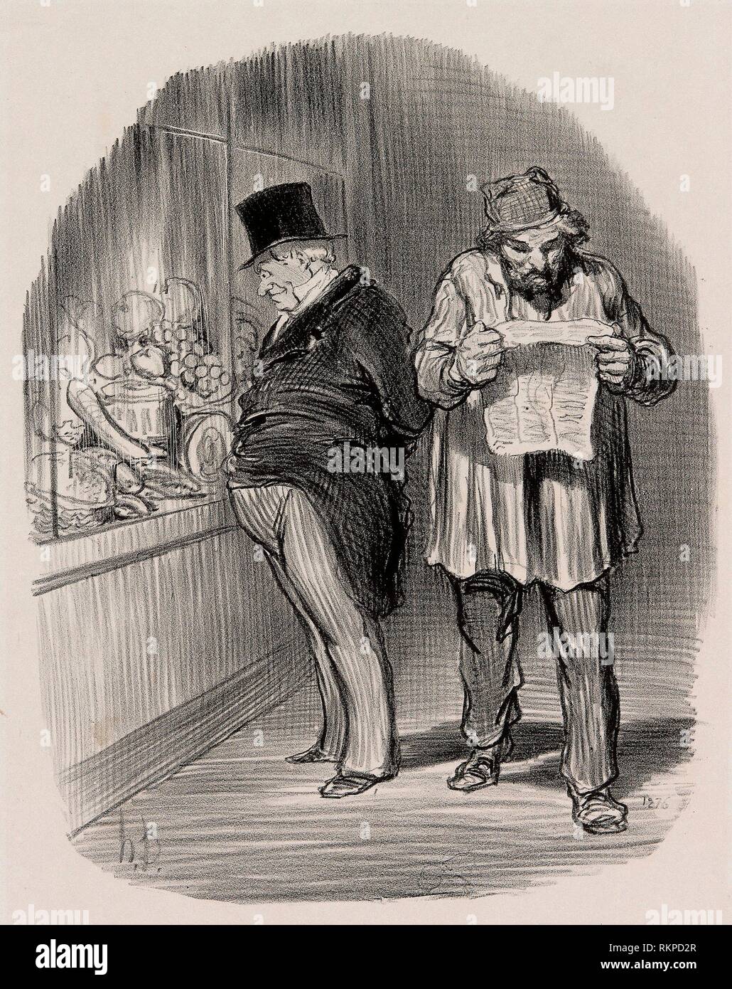 1848 by honore daumier 1808 1879 hi-res stock photography and images ...