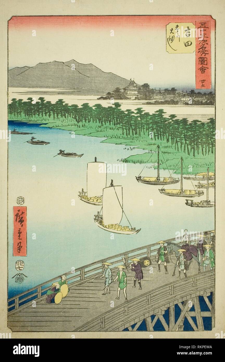 Yoshida toyokawa bridge hi-res stock photography and images - Alamy