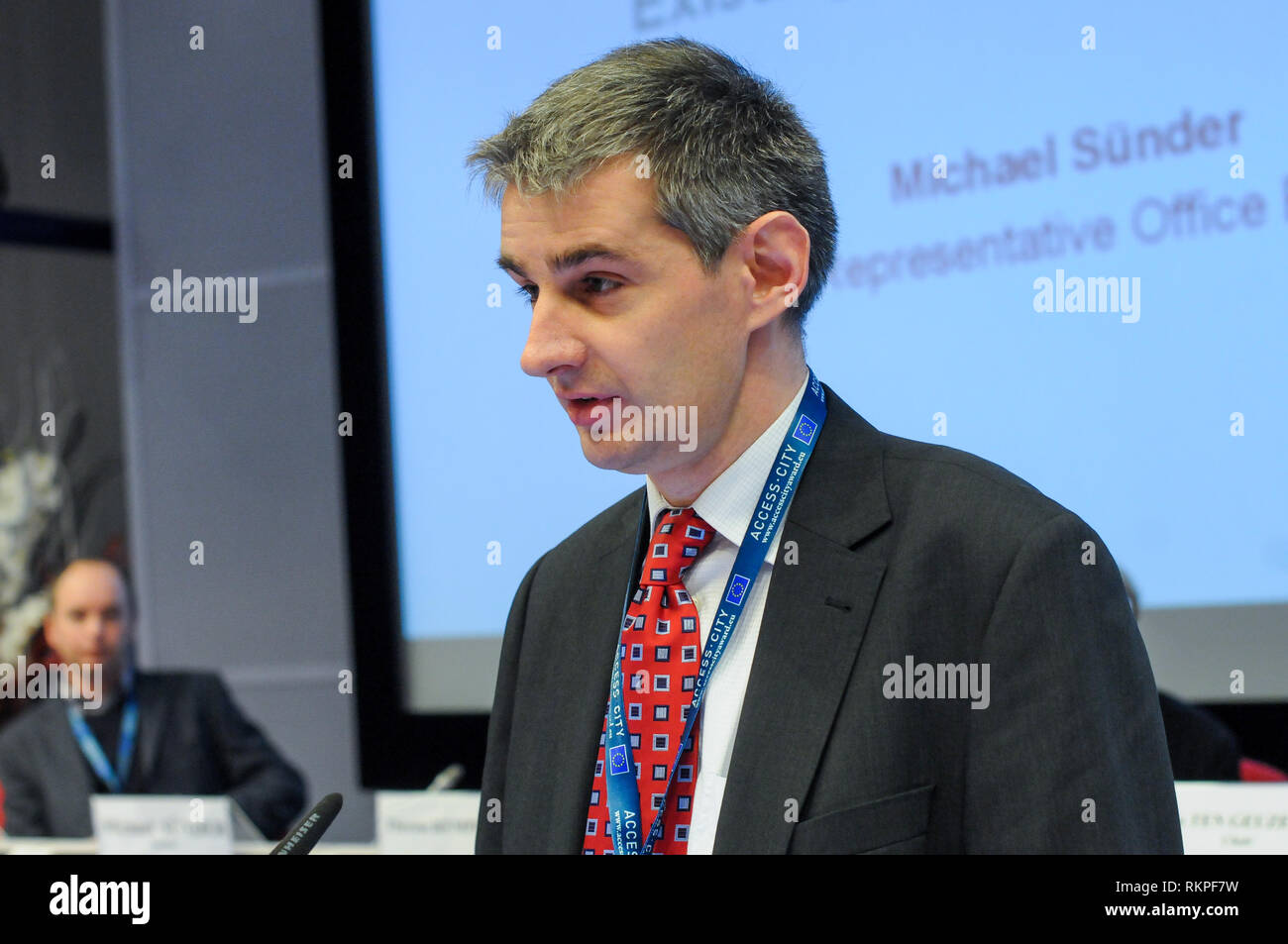 Michael Sünder, speaker, European Day of People with Disabilities ...