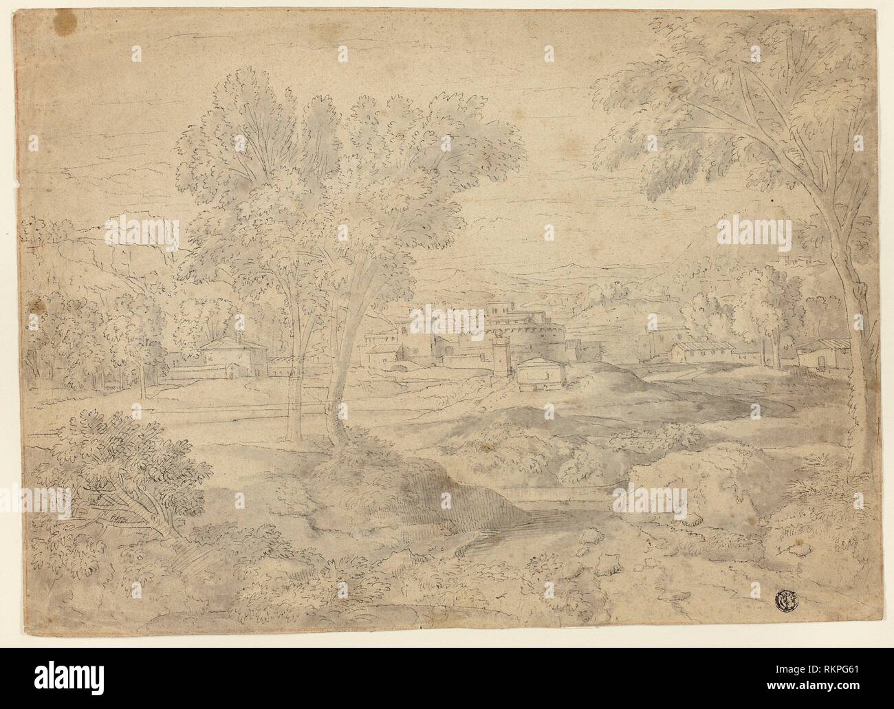 Nicolas poussin landscape hi-res stock photography and images - Alamy