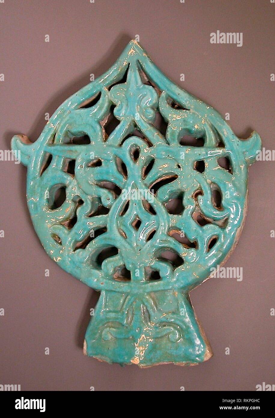 Ceramic Architectural Decoration - 13th century - Iran - Artist ...
