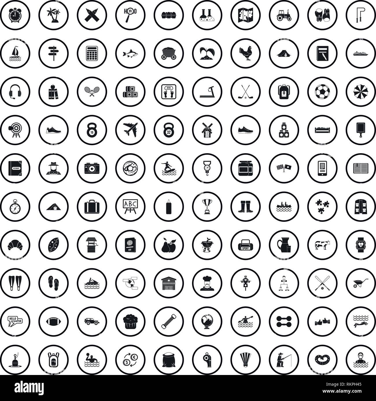 100 activity icons set, simple style Stock Vector Image & Art - Alamy 100 activity icons set, simple style Stock Vector Image & Art - Alamy