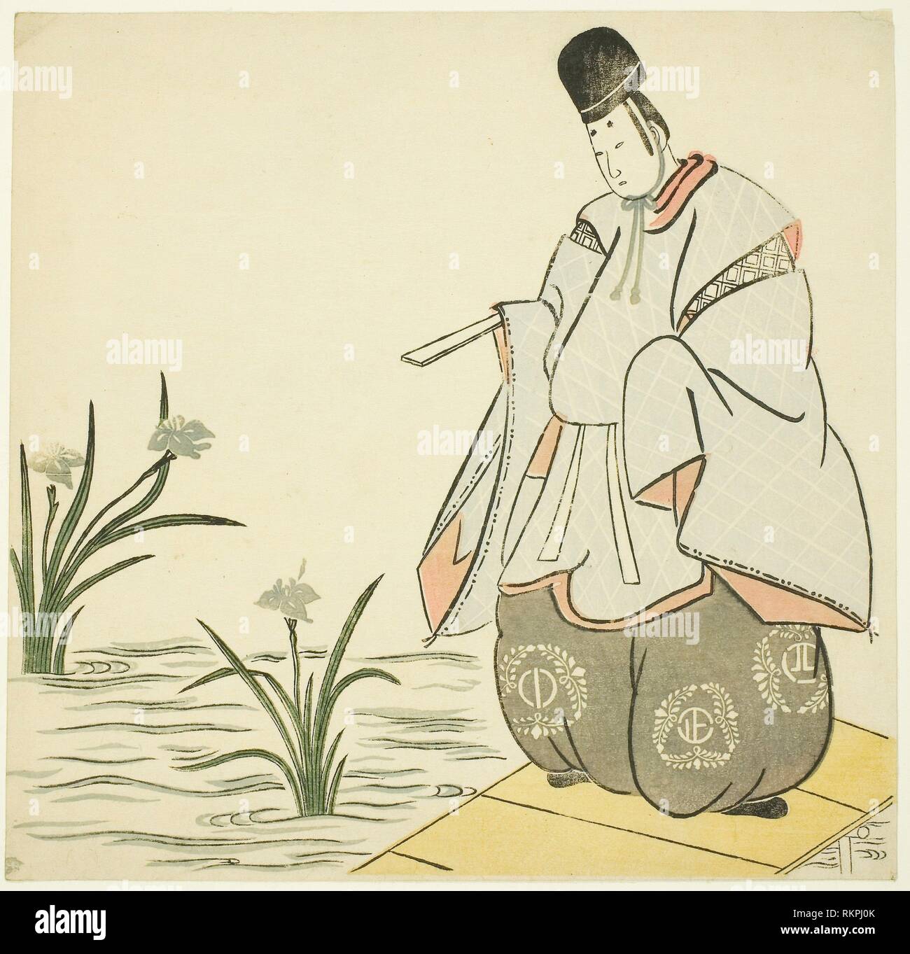 Japanese print bridge hi-res stock photography and images - Alamy