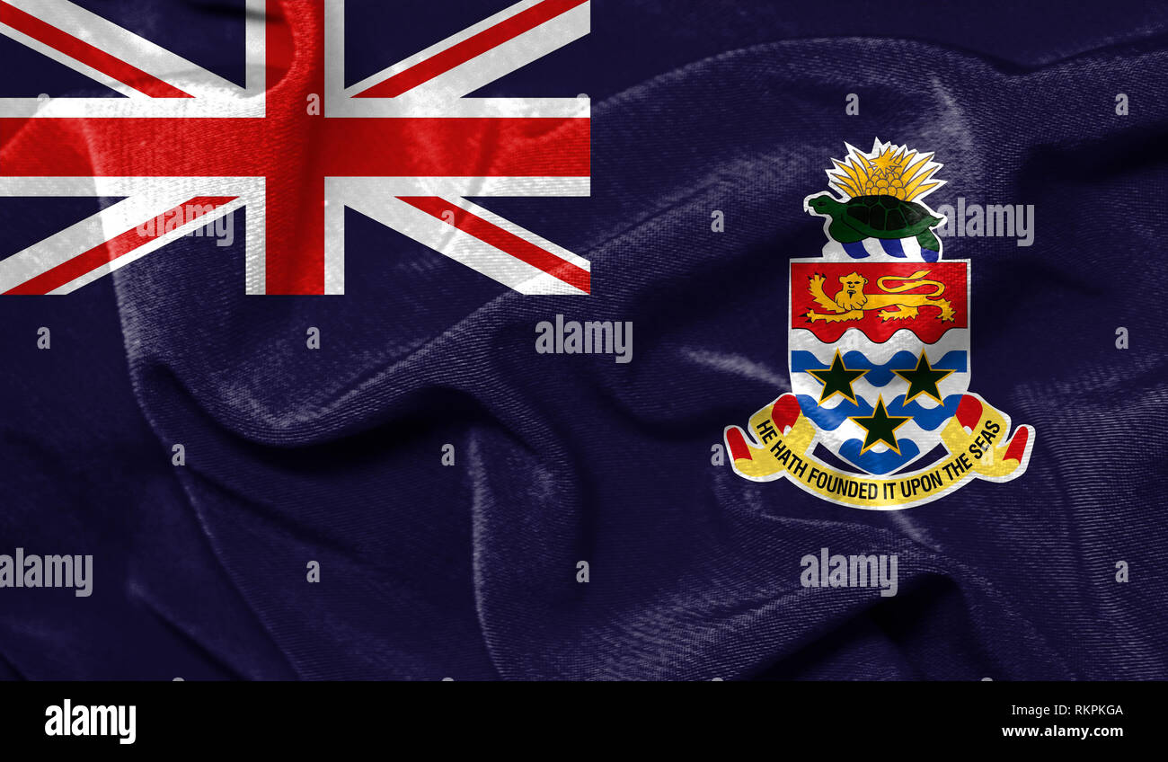 National Flag Of The Cayman Islands High Resolution Stock Photography ...
