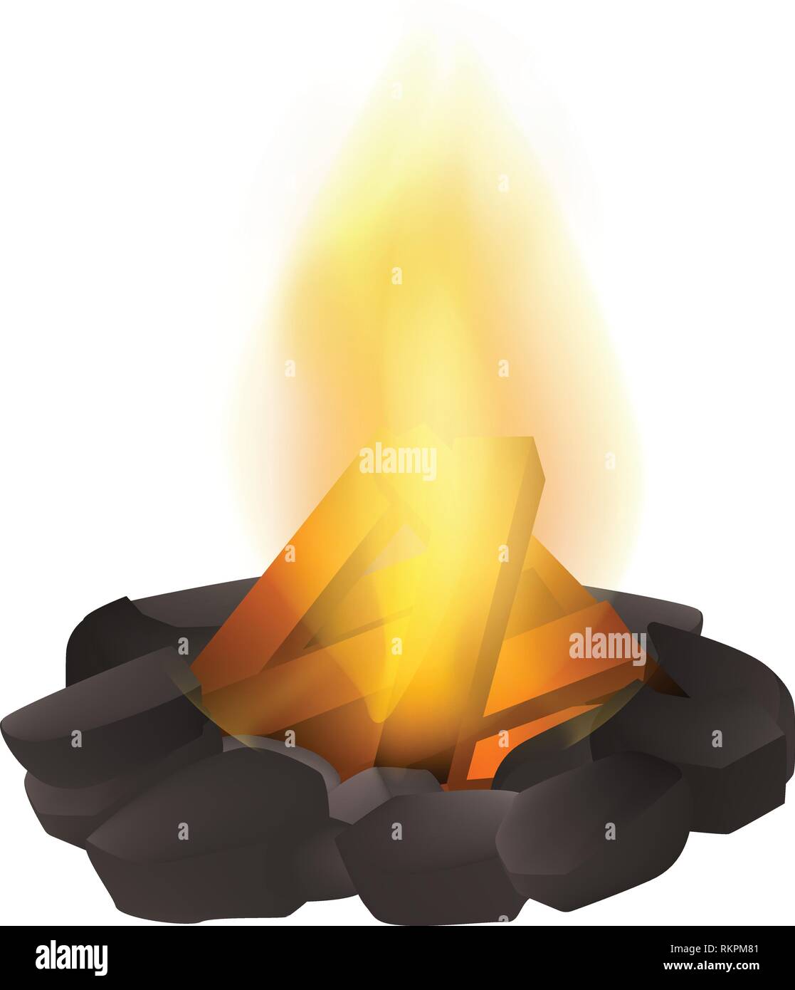 Bonfire night people fireworks Stock Vector Images - Alamy