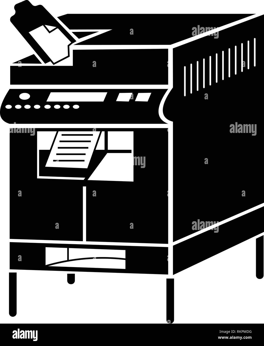 Office copier icon, simple style Stock Vector Image & Art - Alamy Office copier icon, simple style Stock Vector Image & Art - Alamy
