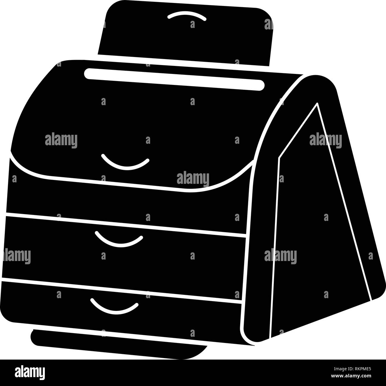 Desktop printer icon, simple style Stock Vector Image & Art - Alamy