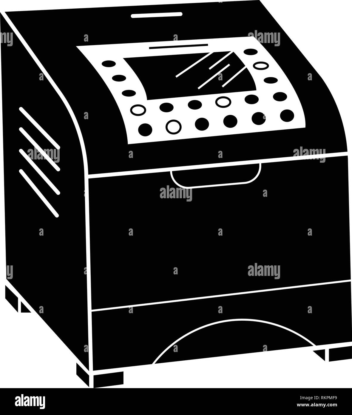 Laser printer icon, simple style Stock Vector Image & Art - Alamy