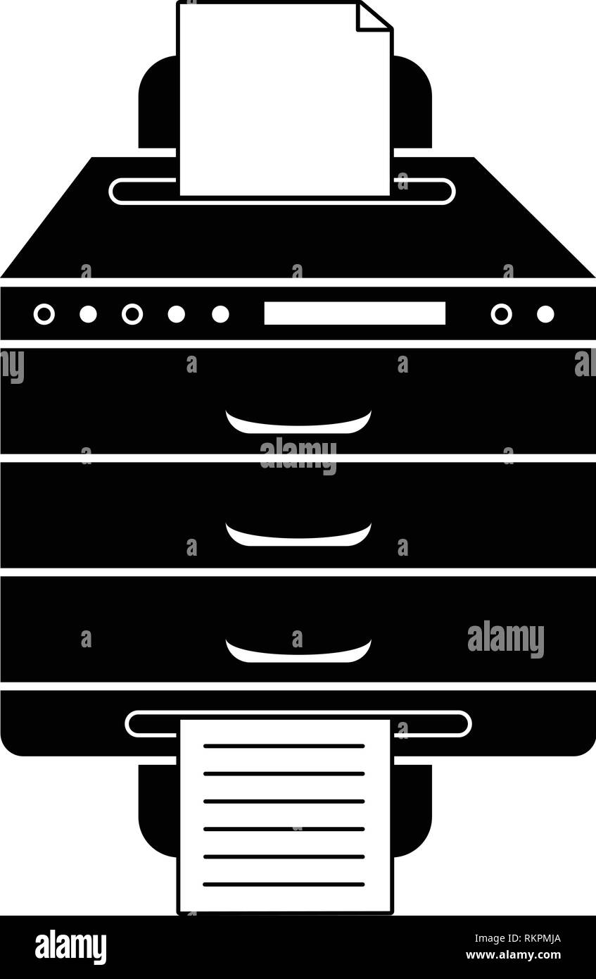 Multifunction printer icon, simple style Stock Vector Image & Art - Alamy