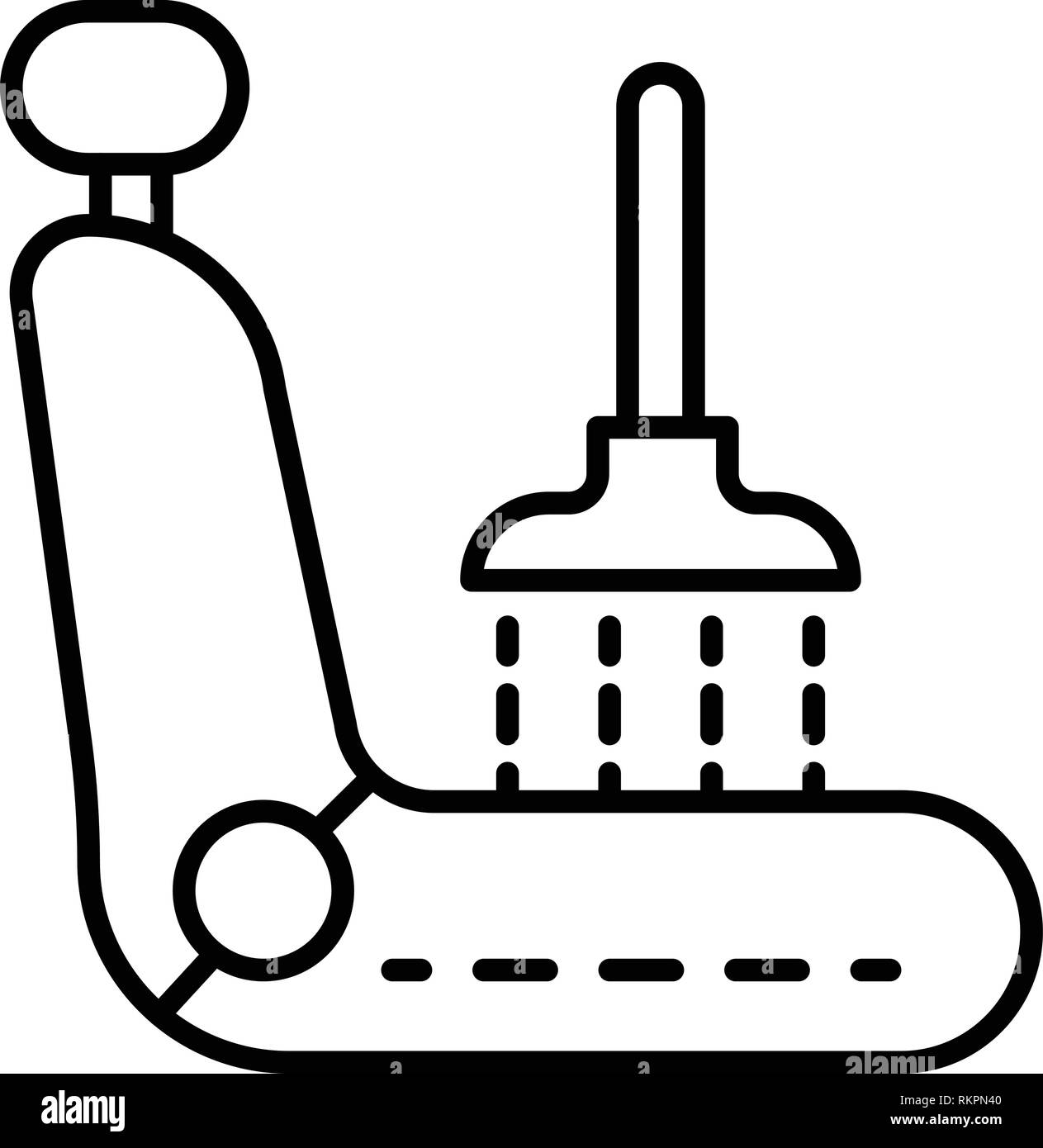 Cleaning car seat icon Stock Vector Images - Alamy