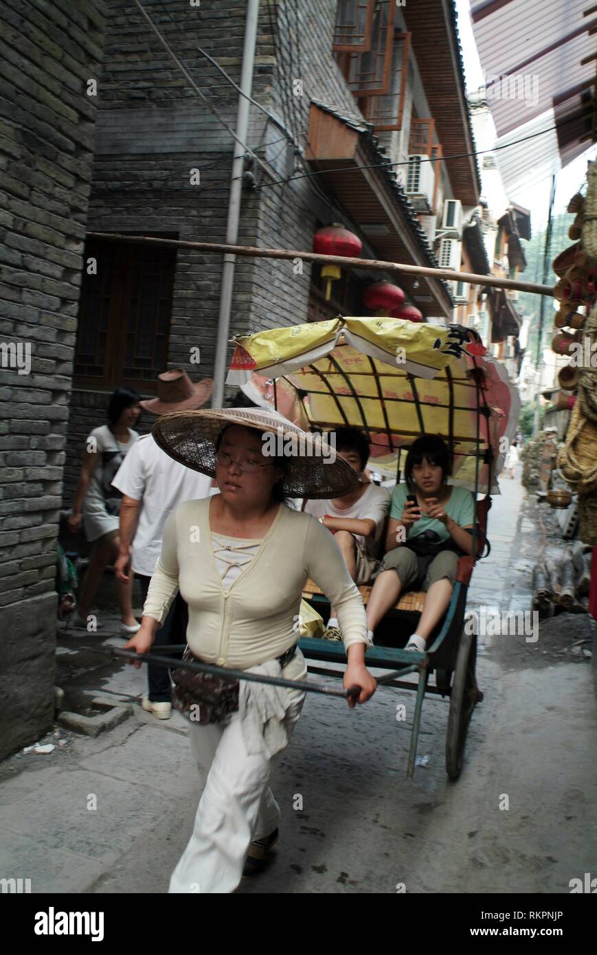 Female rickshaw driver hi-res stock photography and images - Alamy