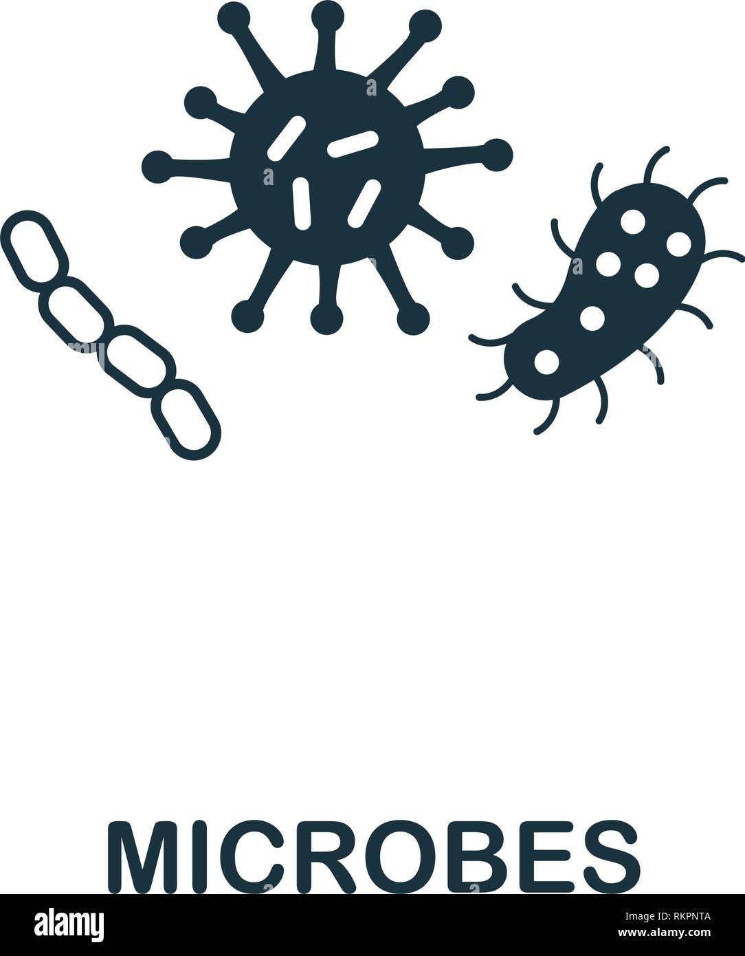 Microbes icon. Premium style design from hygiene icons collection ...