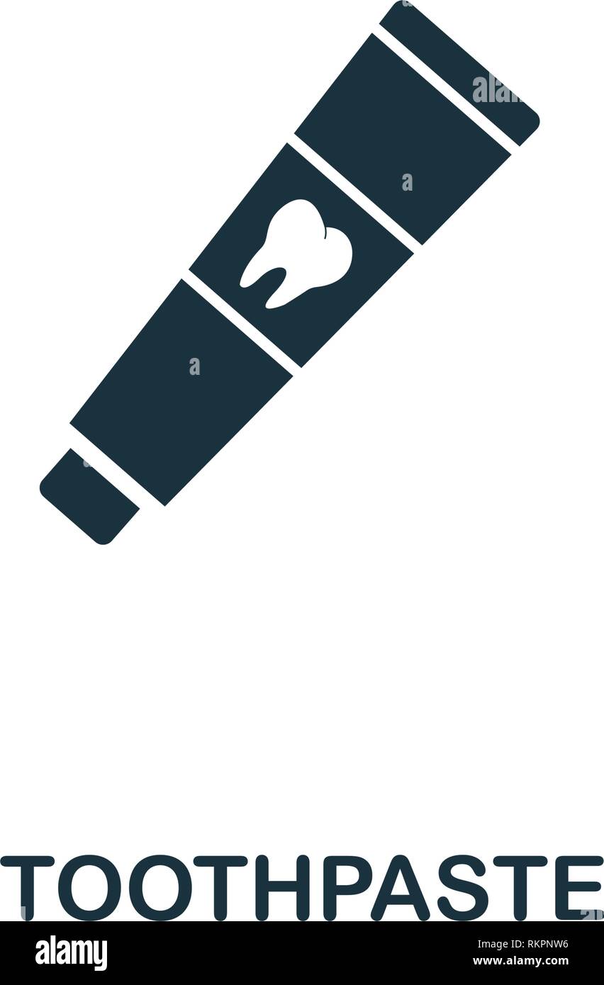 Toothpaste icon. Premium style design from hygiene icons collection ...