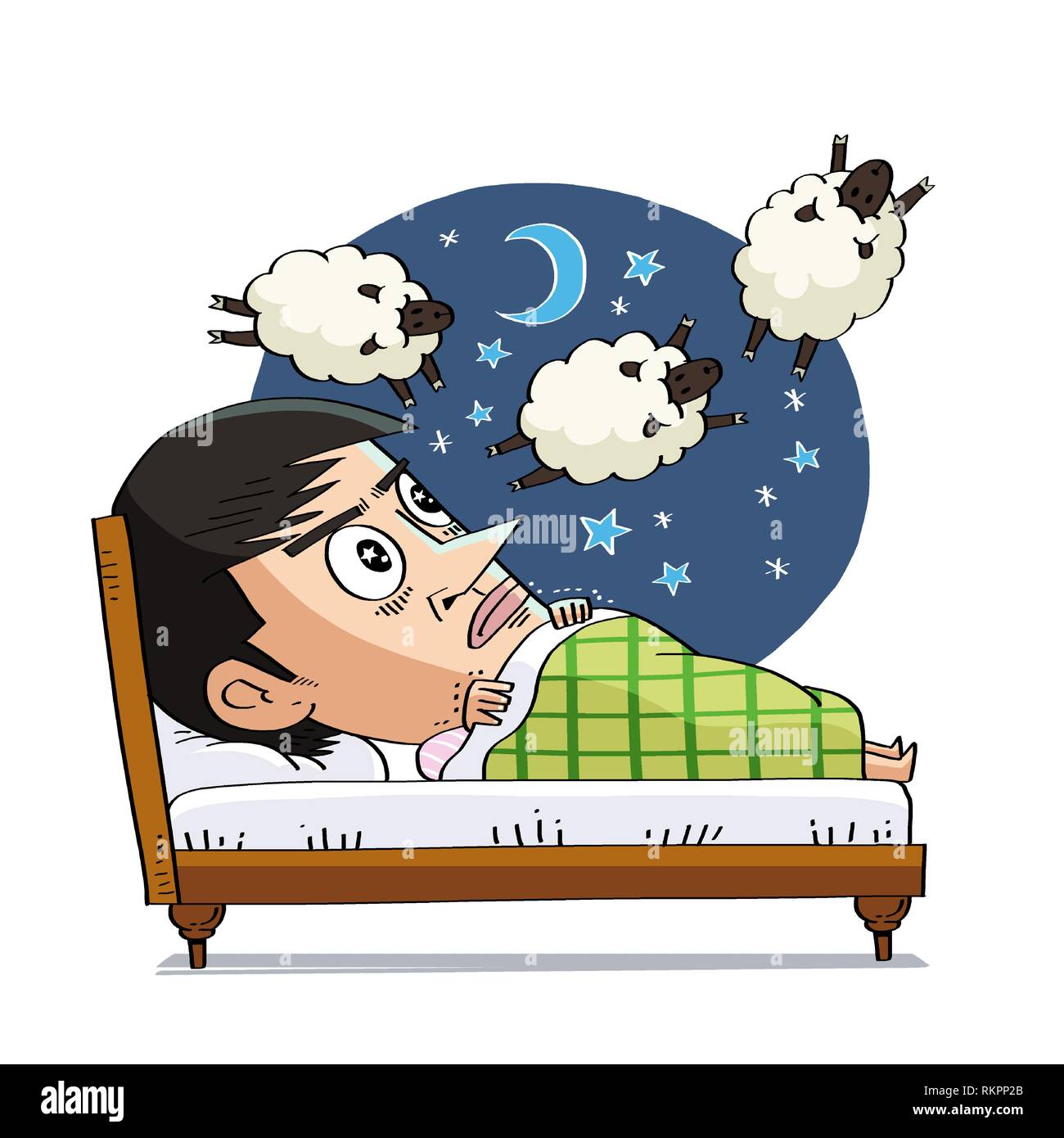 Illness and disease - related health problems, concept cartoon vector ...