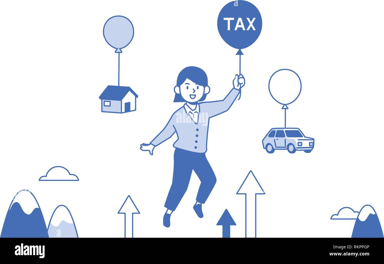 Tax Adjustment Stock Vector Images - Alamy