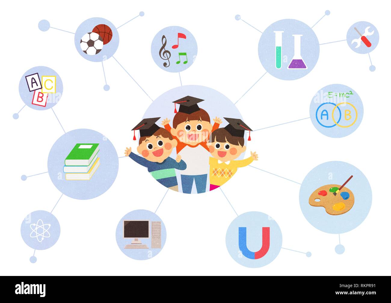 Child experiment magnet hi-res stock photography and images - Alamy