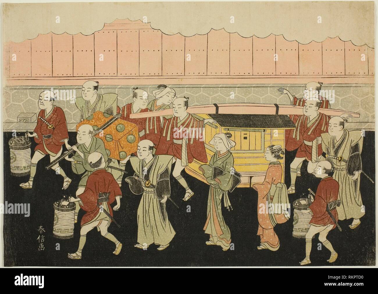 Palanquin japan hi-res stock photography and images - Alamy